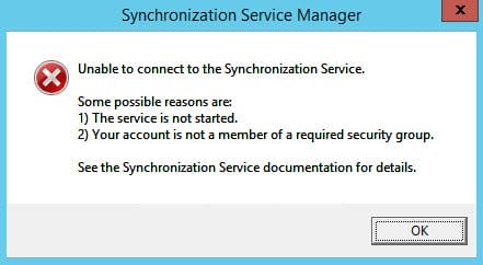 Microsoft Azure AD Sync Service lässt sich nicht starten - Error 1069 ...