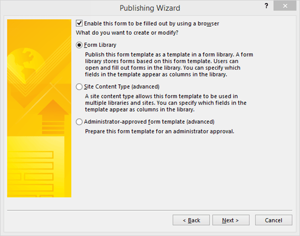 Create InfoPath 2013 forms for SharePoint 2013